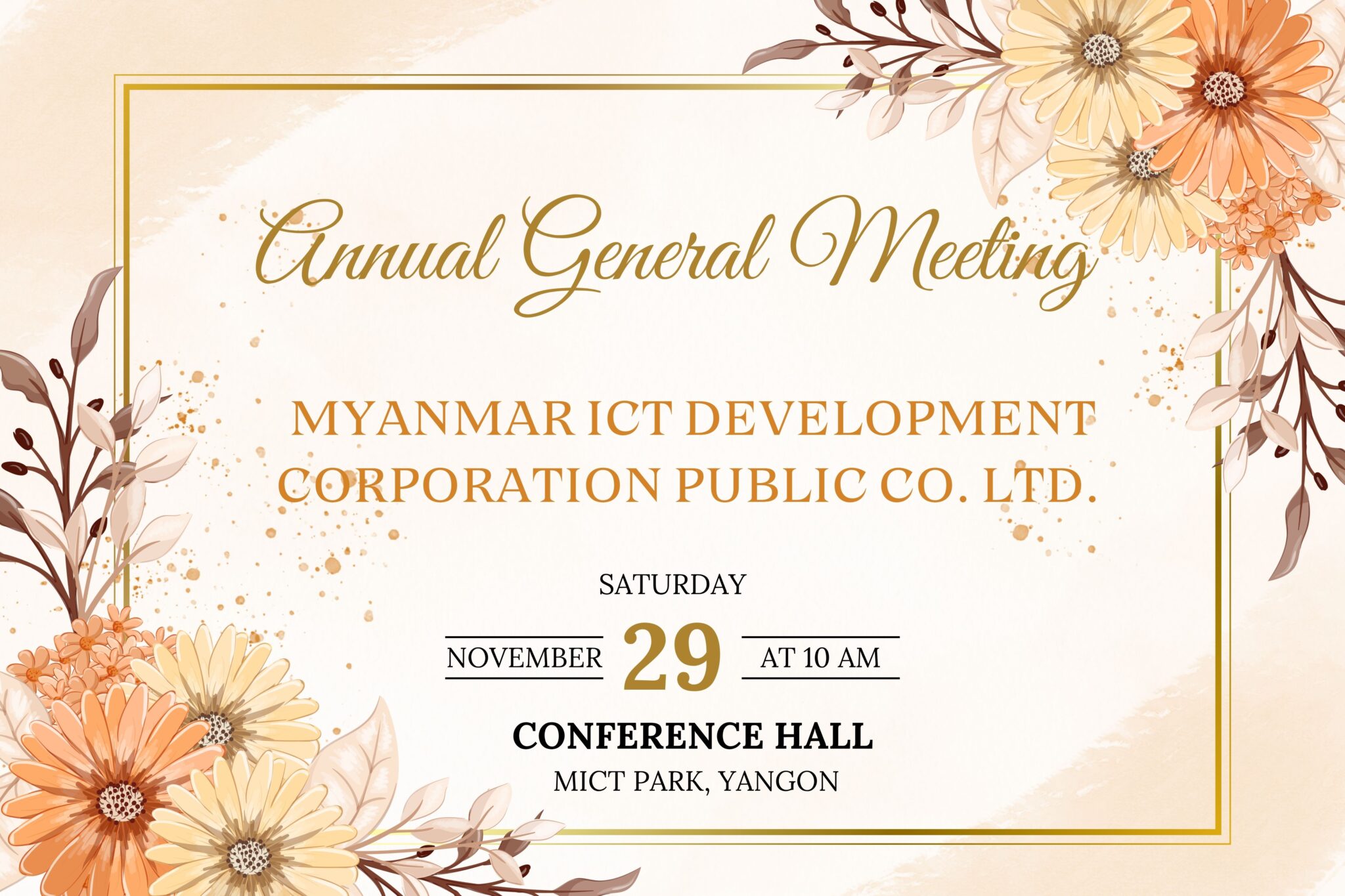 MICTDC | Myanmar ICT Development Corporation Public Company Limited